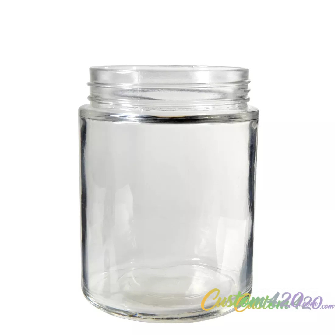 18oz V2 Glass Jar (48 Qty) - Custom420