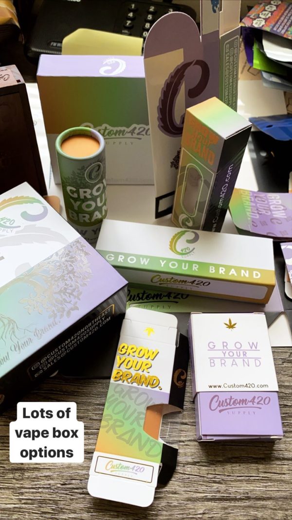 Custom Boxes - Custom 420 Supply - Custom Cannabis Packaging