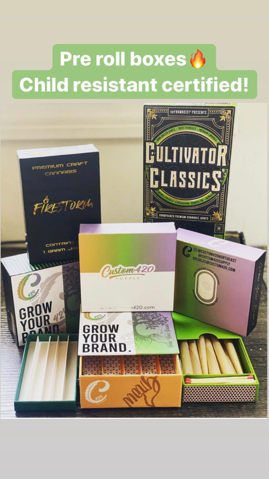 Custom Boxes - Custom 420 Supply - Custom Cannabis Packaging