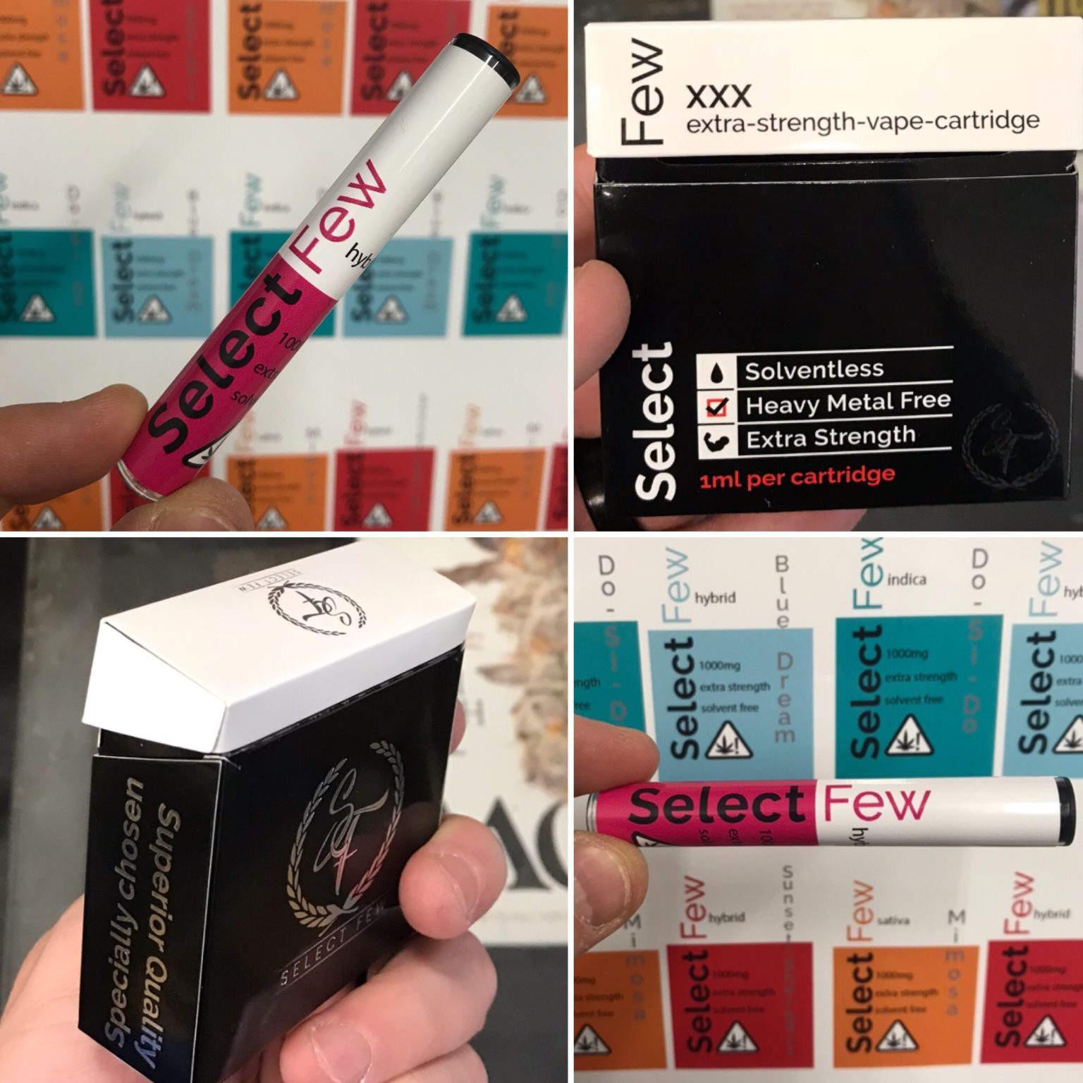 Custom Label Printing Gallery | Finishes & Styles | Custom 420 Supply