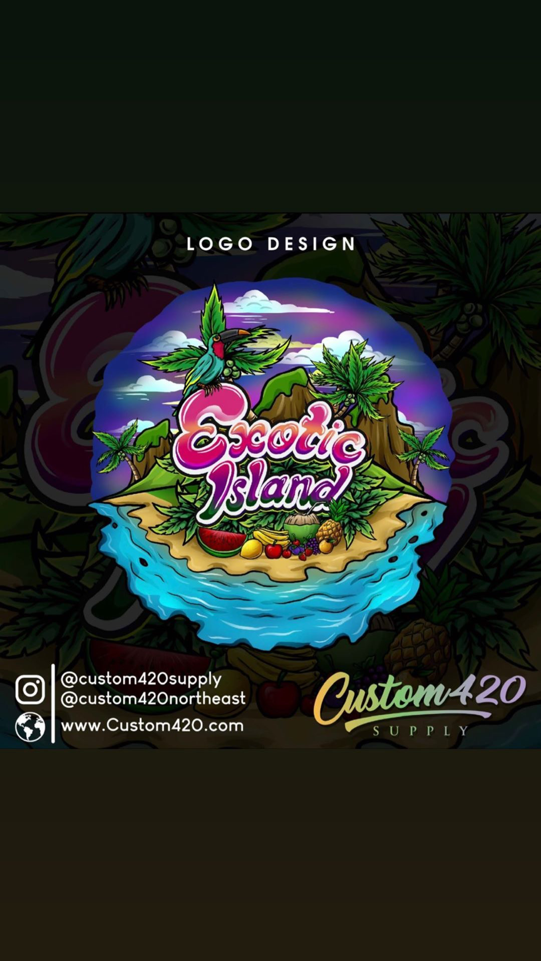 Cannabis Packaging Design - Custom 420 Supply - Custom Cannabis Packaging