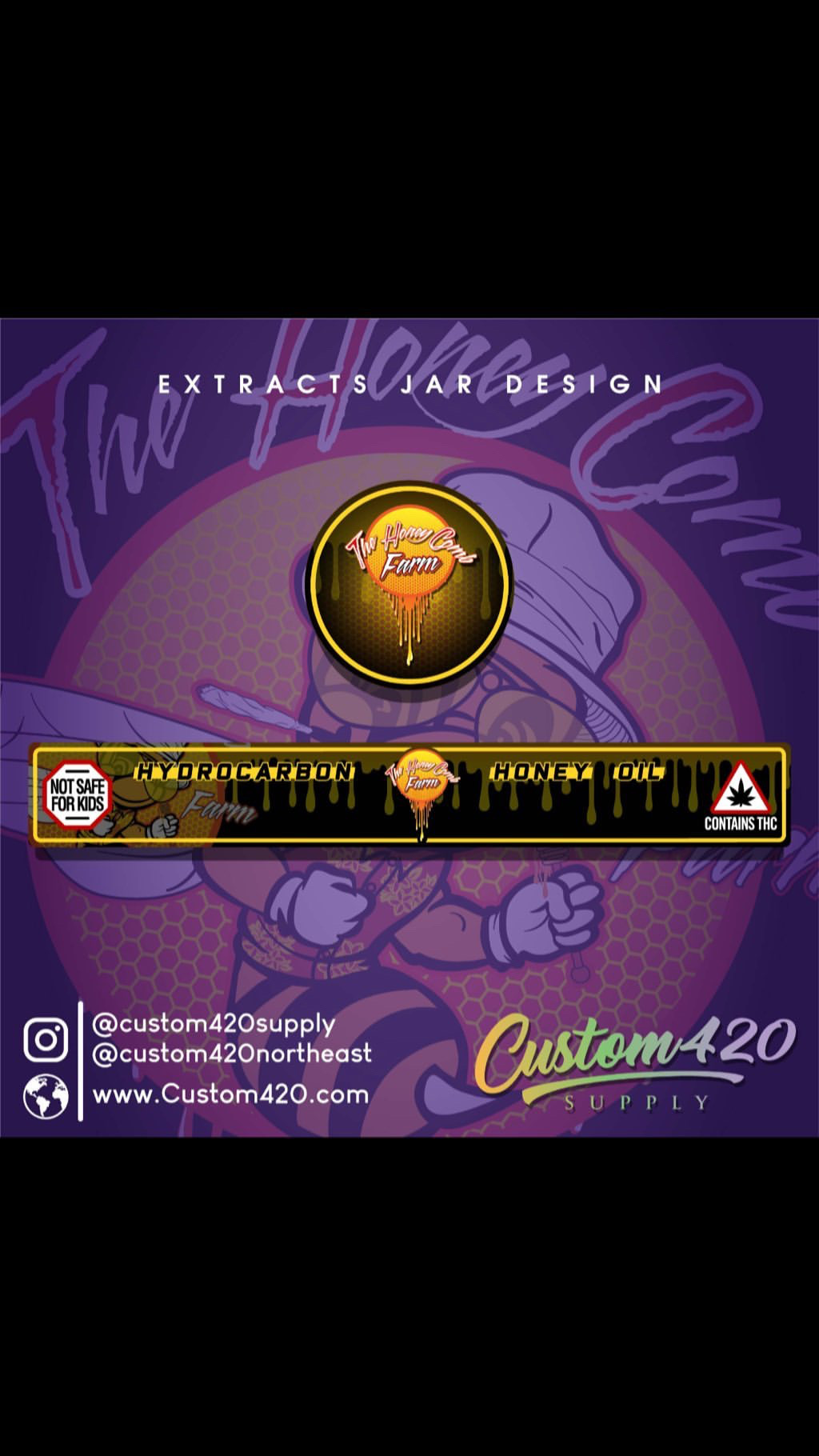 Cannabis Packaging Design - Custom 420 Supply - Custom Cannabis Packaging